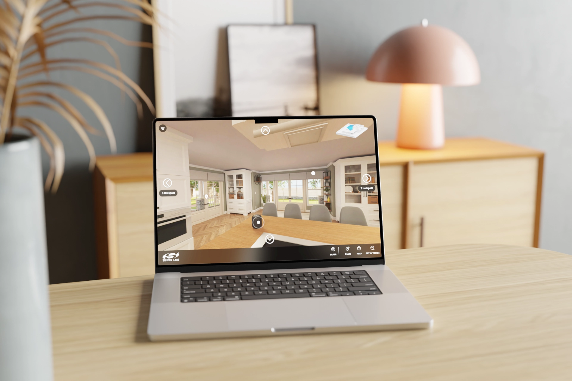 Silicon Labs Homes - Interactive 360° Smart Home Experience by Tech Redux